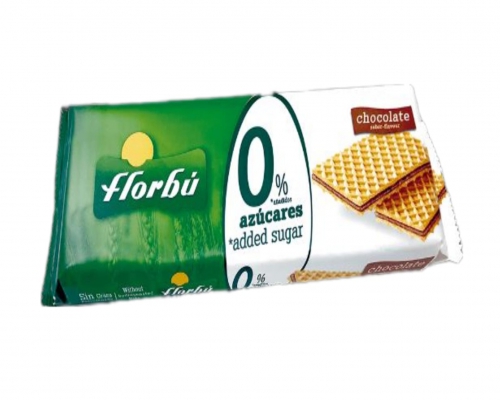 Wafers de chocolate Florbú